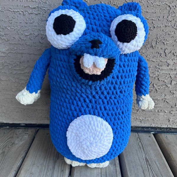 Patron De Lemming Au Crochet - FICHIER PDF UNIQUEMENT – Anglais Et ...