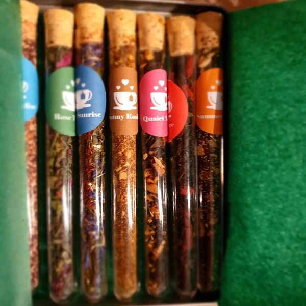 Tea Gift Set With Metal Box Tea Brewing Kit, Sample Teas, Variety Teas ...