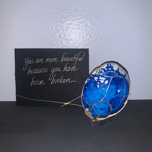 Kintsugi Egg Custom-created Gift of Encouragement Love - Etsy