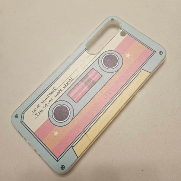 Personalized Cassette Tape Phone Case Fits Samsung S26 Ultra S25 FE S24 ...