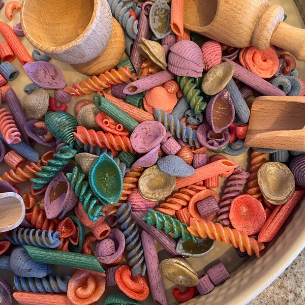 Pasta Coral Reef | Coral Reef Mix |sensory Bin |coral Reef Pasta ...