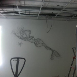Wire Sculpture 2D Koi Carp (pond Fish): Wire Wall Art by Elizabeth ...