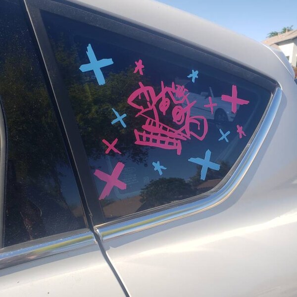 Mahoraga Wheel Anime Vinyl Decal Sticker - Etsy