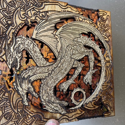 Laser-cut Gaming Card Box Template Bundle for DIY Enthusiasts. Laser ...