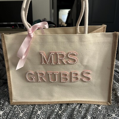 Bride Tote Bag, Bride Gift, Bridal Shower Gift, Bachelorette Bags ...