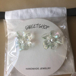 No Piercing Transparent Bell Earrings, Leaf Ear Cuffs, Gold Ear Cuffs ...