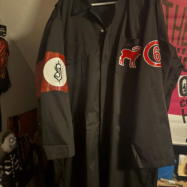 Slipknot Barcode SVG for IRON ON Halloween Costume Jumpsuit - Etsy