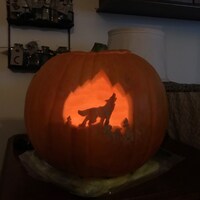 Printable Pumpkin Stencil for Carving - JAWS Shark and Swimmer ...