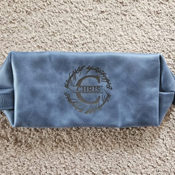 Personalized Barber Toiletry Bag Mens Gift, Custom Dopp Kits Barber ...