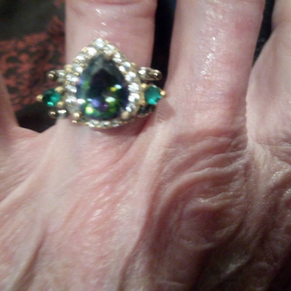 Extraordinary Ring, Reversible Ring Two in a One Ring 925 Sterling ...