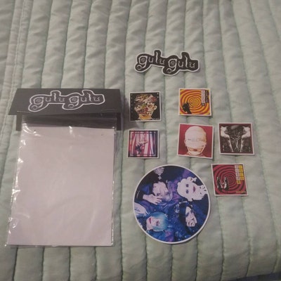 Set of 9 Kizu Visual Kei, J-rock, V-kei Band Glossy and Waterproof ...