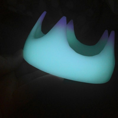 Pearl's Crown From Splatoon 2 Glow in the Dark off the Hook - Etsy