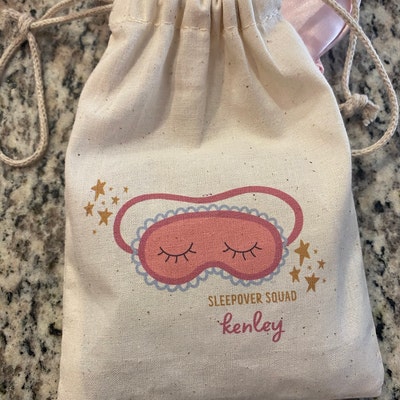 Sleepover Birthday Party Sleepover Squad Party pamper Party Bag spa ...