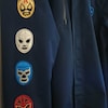 Lucha Libre Mask Hat Lucha Mask El Santo - Etsy