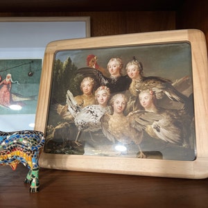 Funny Antique Mermaid Merman Art, Arnold Bocklin, in the Sea, High ...