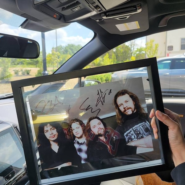 Metallica Full Band Signed Autographed 8x12 Inch Photo + COA - Etsy