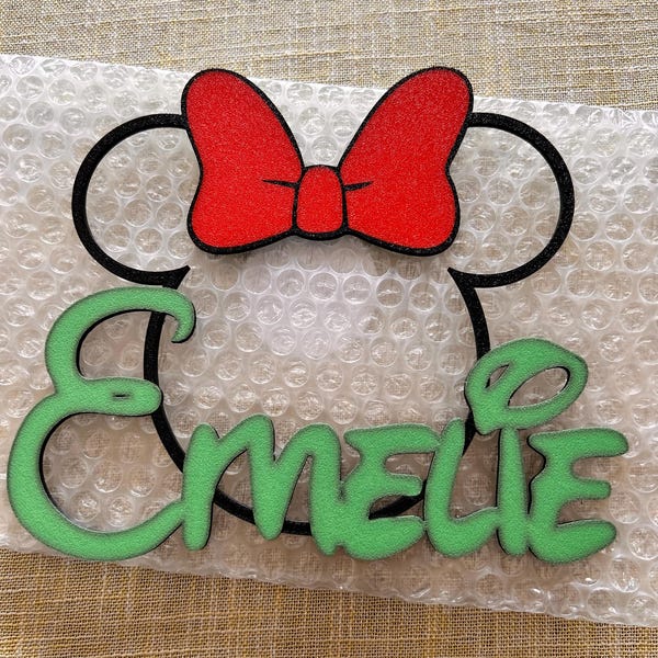 Personalized Disney Styled Name Plate, Customizable Name Plate, Disney ...