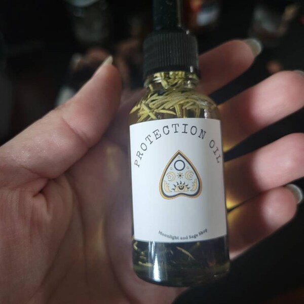 Protection Oil + Protection Anointing Oil + Protection Spell Oil - Etsy