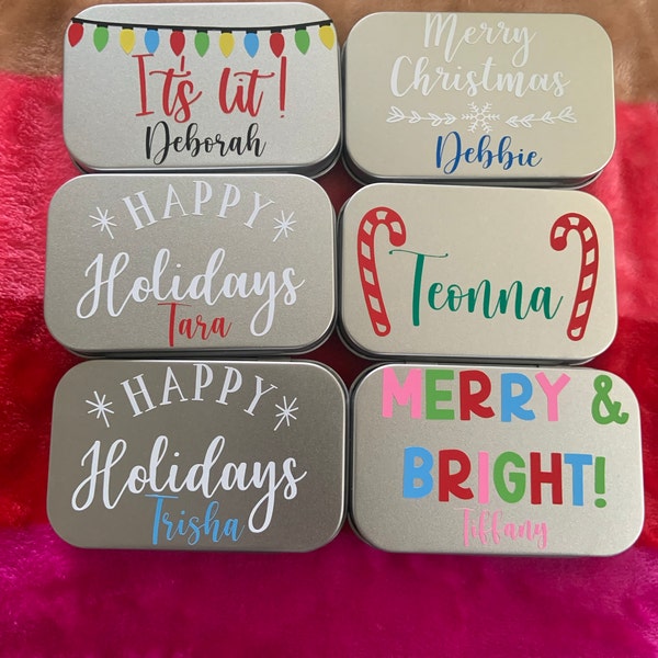 Gift Card Box | Personalized Gift Card Tin | Gift Box | Custom Gift ...