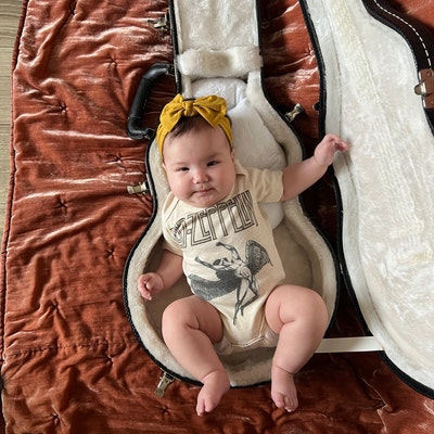 Baby Band Tee Bodysuit, Band Baby Bodysuit, Band Baby Tshirt, Rock Band ...