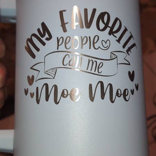 Personalized 40oz Tumbler, Custom Engraved Travel Mug With Handle ...