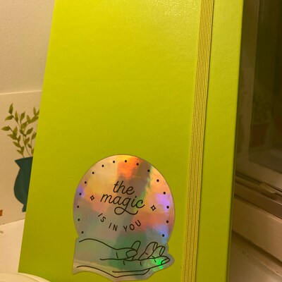 Holographic Sticker, the Magic is in You, Magic Stickers, Holographic ...