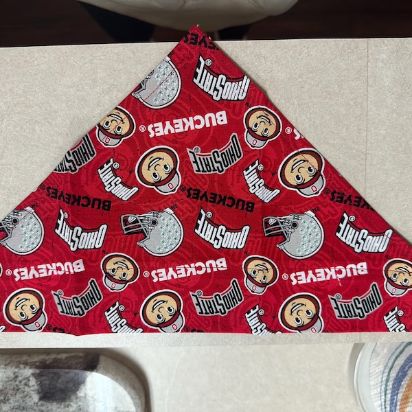 Ohio State OSU Dog Bandana - Etsy