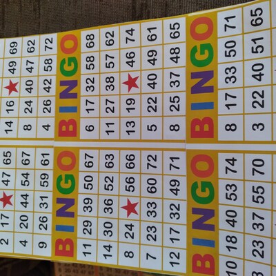 Editable Bingo Pattern Program Flyer Easily Create Your Own 6 - Etsy