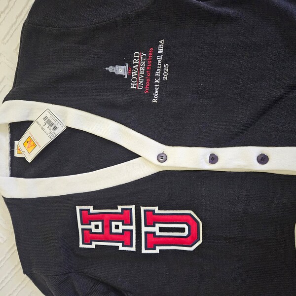 Order of the Golden Circle Cardigan, Eastern Star, OES, Cardigan ...