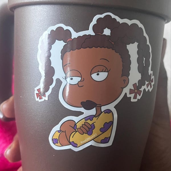 Unbothered Susie Vinyl Sticker/ Die Cut Sticker/ Funny Sticker/ - Etsy