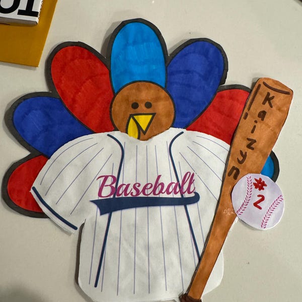 Baseball Turkey Disguise Clip Art - Baseball Player, Pinstripe, Player ...