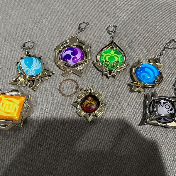 Transparent Genshin Impact Vision Nod-kai Natlan, Fontaine, Inazuma ...