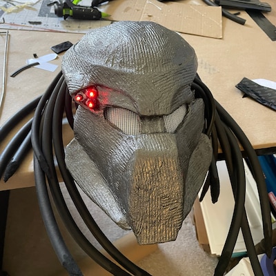 Predator Bio Mask A4 & Letter Size Ready to Print PDF Template - Etsy