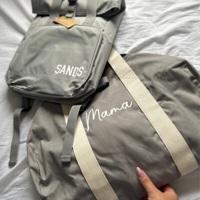 Personalised Mama Bag Mum Bag Backpack Rucksack Mummy Baby Bag - Etsy