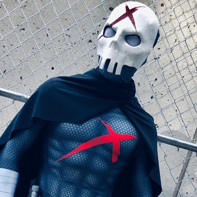 Red X Mask - Etsy