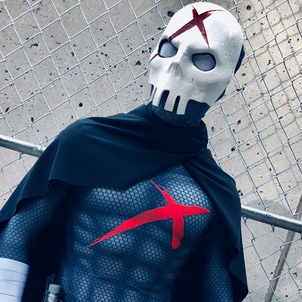 Red X Mask - Etsy