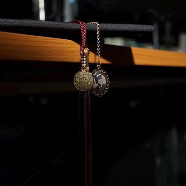 Custom Memorial Graduation Cap Tassel Charm, Keep Your Loved One's ...