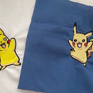 Blue Cute Cartoon Embroidery Design Machine Embroidery - Etsy