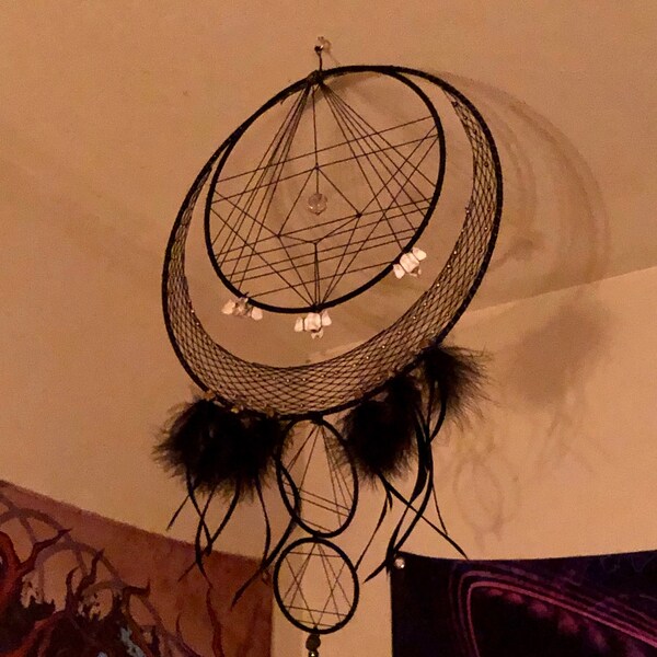 Triple Moon Macrame - Etsy