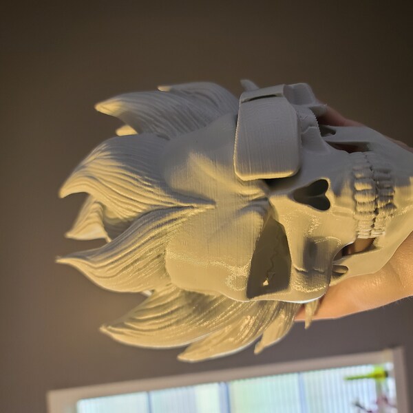 Vegeta Skull Headphone Stand | Anime Headphone Holder | Perfect Gamer ...