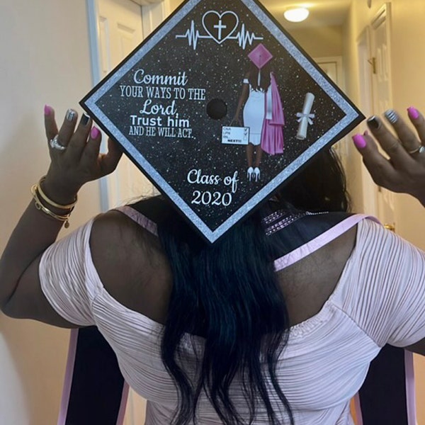 Graduation Cap Topper Label/ Medical/ Nurse/ Doctor - Etsy