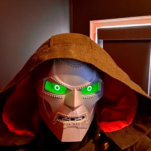 Dr Mask, RDJ, Raw Cast or Painted Cosplay LARP 1:1 Mb-industry - Etsy