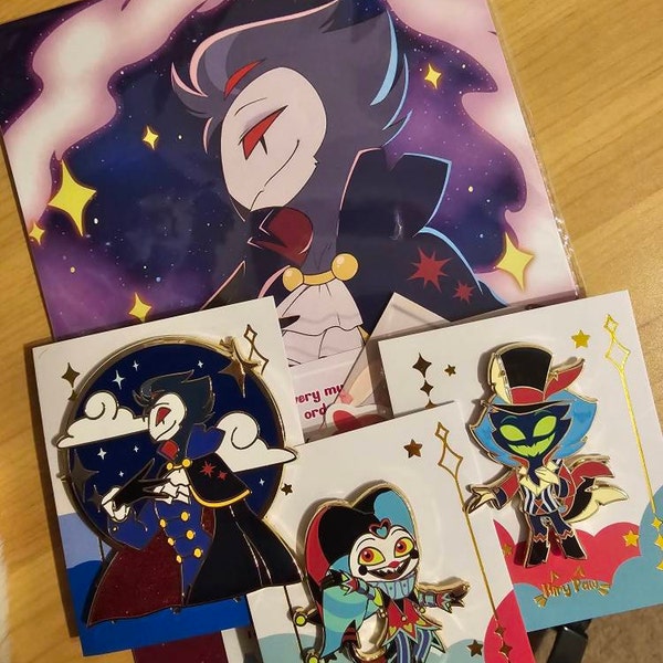 Prince Stolas Enamel Pin - Helluva Boss - Etsy