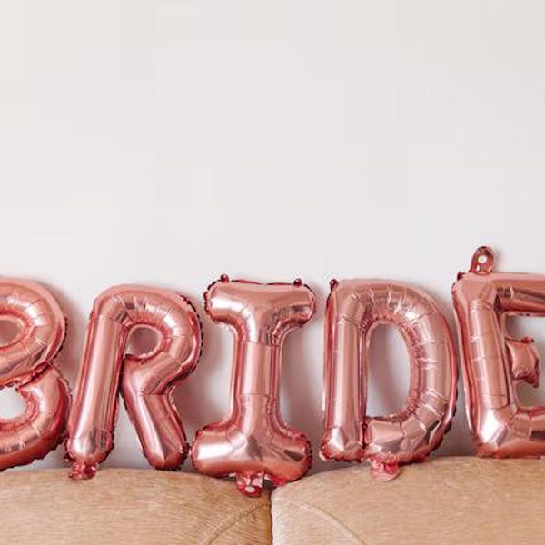 Bride Balloons HEN Party Shaadi Mubarak Foil Banner Self-inflating ...