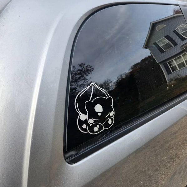 Sleeping Bulbasaur JDM Vinyl Car Decal - Etsy