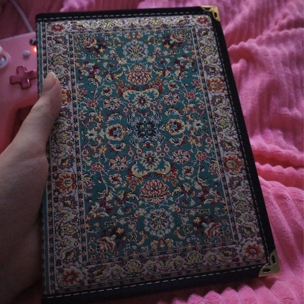 Handmade Fabric Journal|kilim Pattern Woven Notebook|handy Gift Writers ...