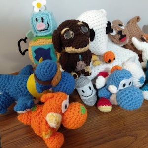 Yoshi's Woolly World Hot Cocoa Yoshi Plushie Amigurumi - Etsy