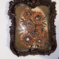 All Seeing Florals, Fantasy Cottagecore, Creepy Bouquet, Creepy ...