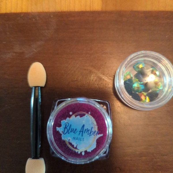 Blue Chrome Powder Metallic Pigment for Nail Art 0.5g - Etsy