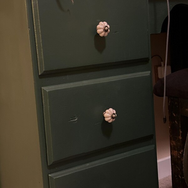 Colorful Cowhide Knobs Kitchen Cabinet Pulls Drawer Knobs Pulls Handles Dresser Knobs Pulls ...